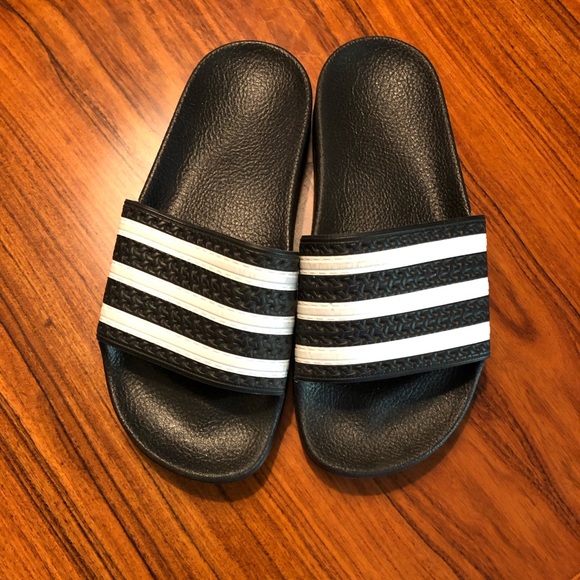 Target | Shoes | Target Kids Blackwhite Slides | Poshmark